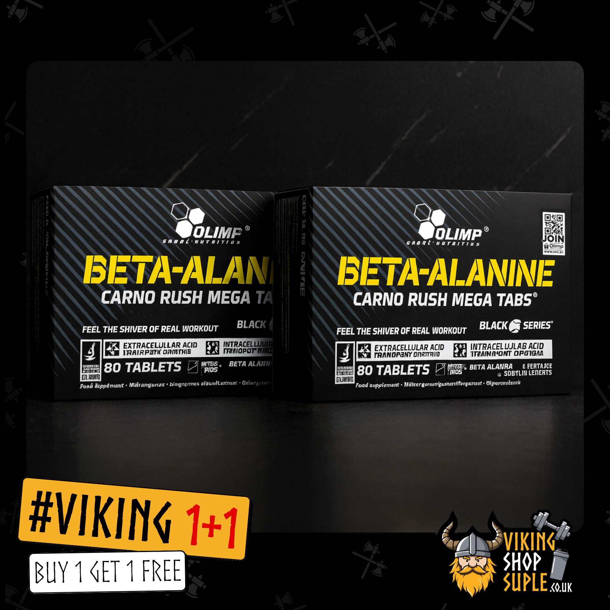 Beta-Alanine Carno Rush Mega Tabs – Vikingshopsuple